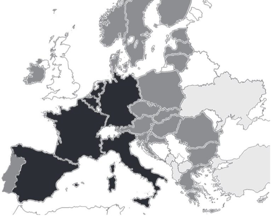 Carte europe - Revue Politique et Parlementaire